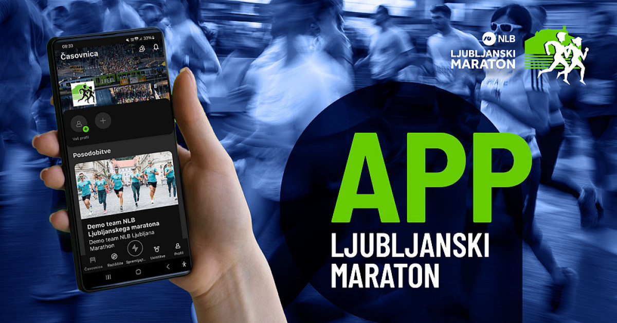Your marathon. Your app. Your Ljubljana. | News | NLB Ljubljana marathon