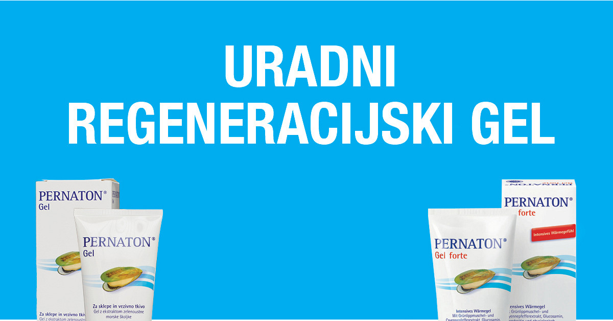 PERNATON je še naprej uradni regeneracijski gel | Novice | NLB ...